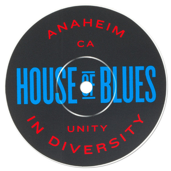 House of Blues - Record Label Sticker – House of Blues Gear Shop